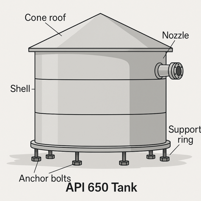 ASME® API 650 Tank Calculations - Authorized Inspector